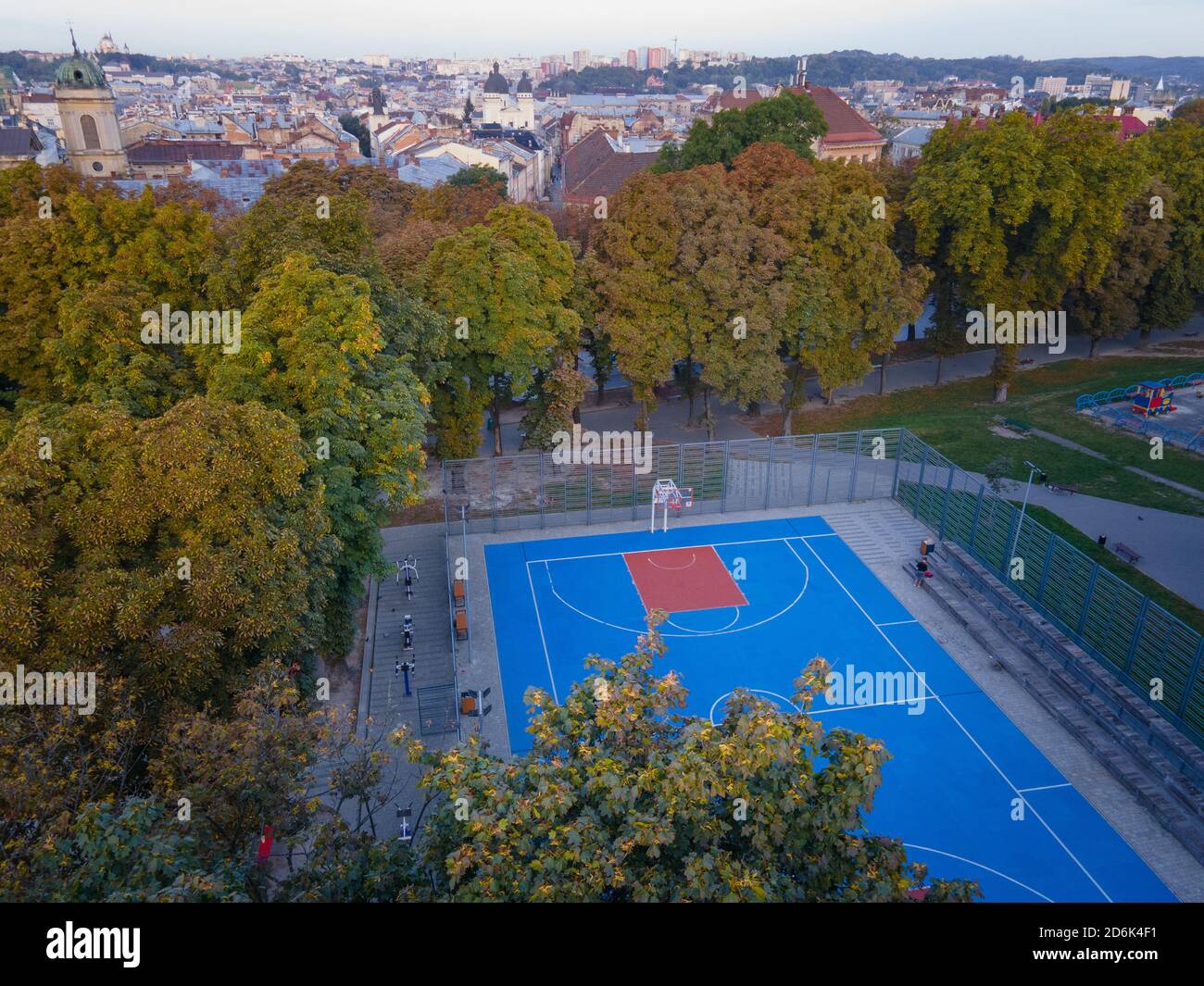 Basketball Court Aerial High Resolution Stock Photography and Images ...