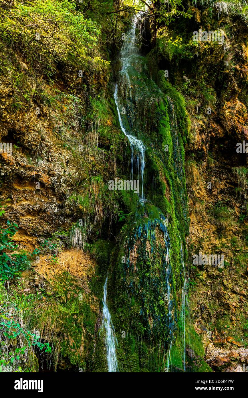 View at Gostilje waterfall at Zlatibor mountain in Serbia Stock Photo ...