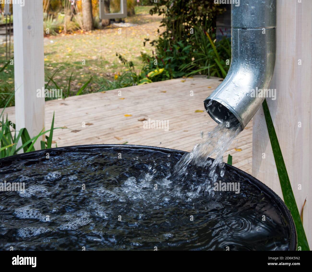 Rainwater harvesting system hi-res stock photography and images - Alamy