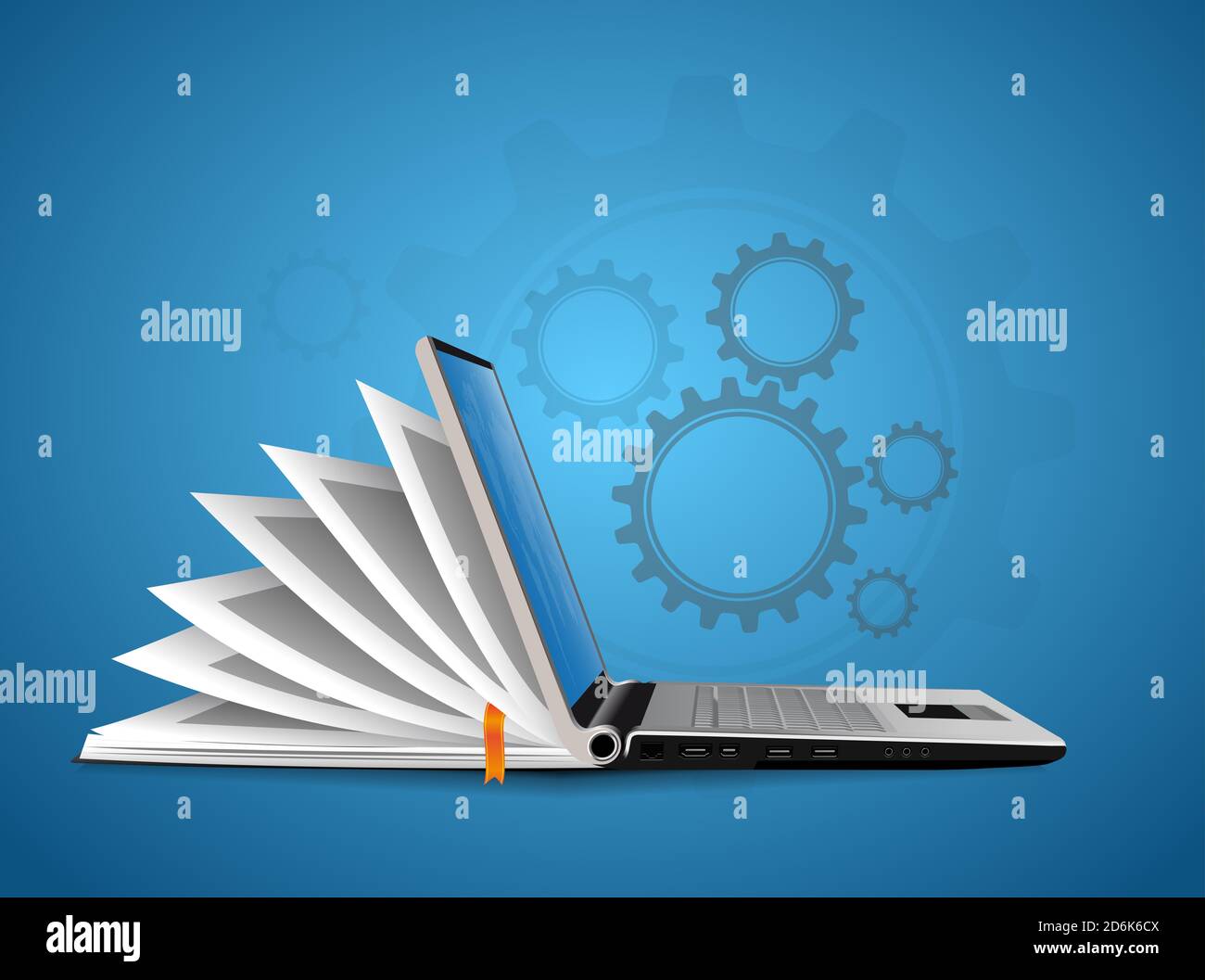 Book as knowledge base - User guide - manual concept Stock Photo - Alamy