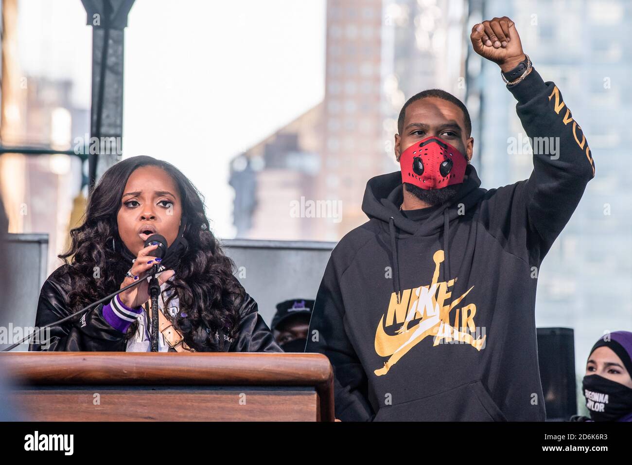 Tamika mallory hi-res stock photography and images - Alamy