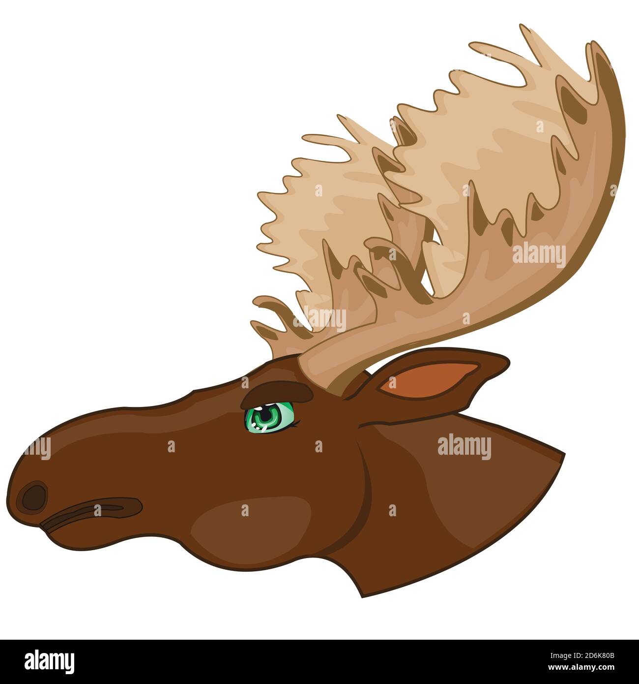Wild animal ungulate Cut Out Stock Images & Pictures - Alamy