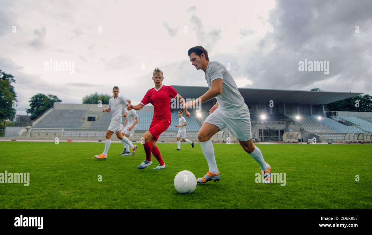 Soccer tackles hi-res stock photography and images - Alamy