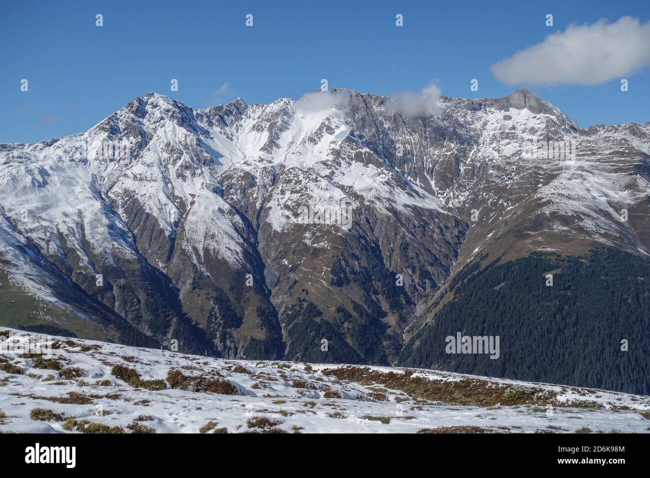 Autumn time in the swiss alps Stock Photo - Alamy