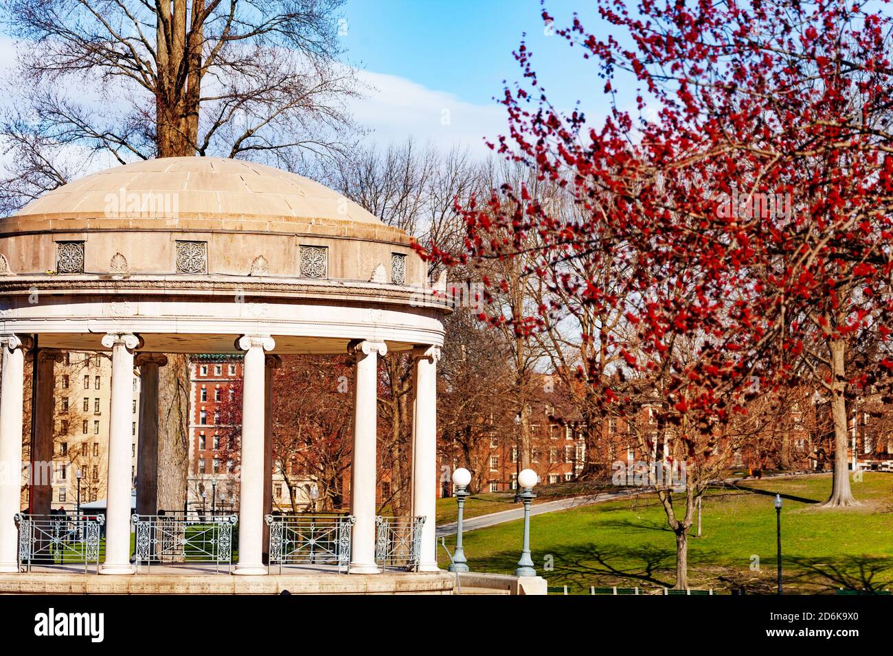 Parkman Bandstand in Boston Common, central public park in downtown ...