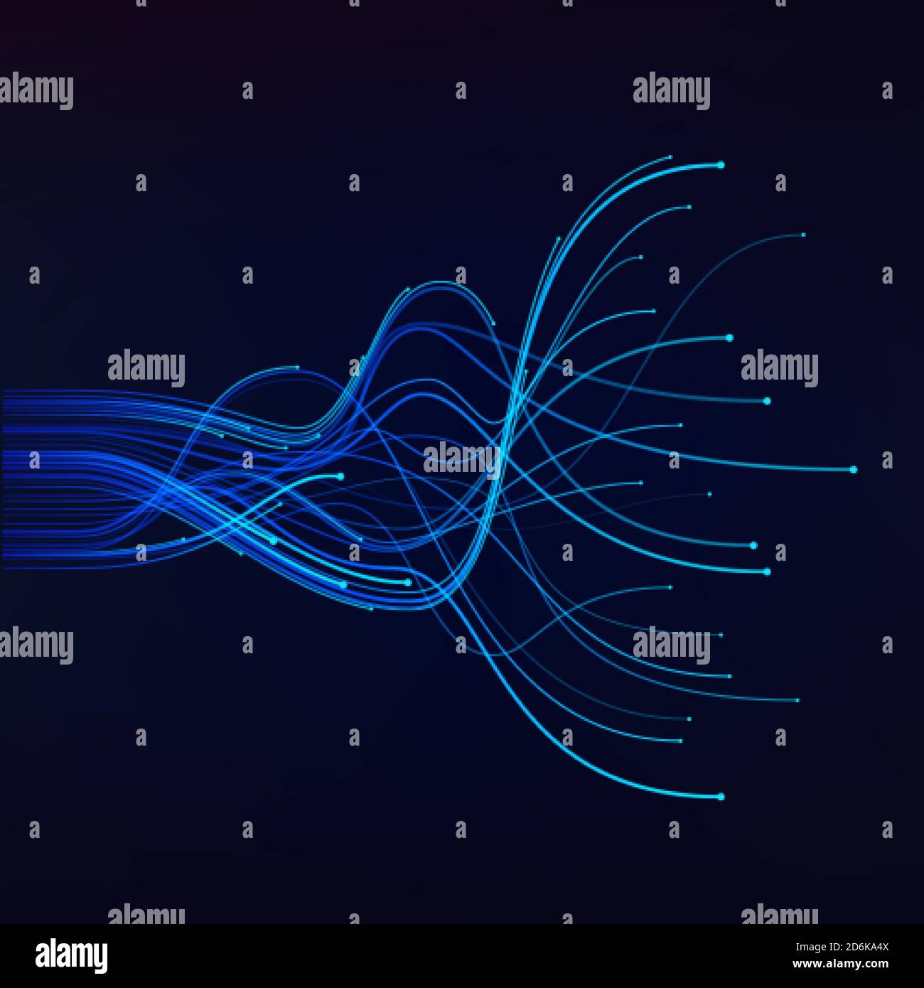 Abstract wavy background. Deep learning visualization. AI. artificial ... Abstract wavy background. Deep learning visualization. AI. artificial ...