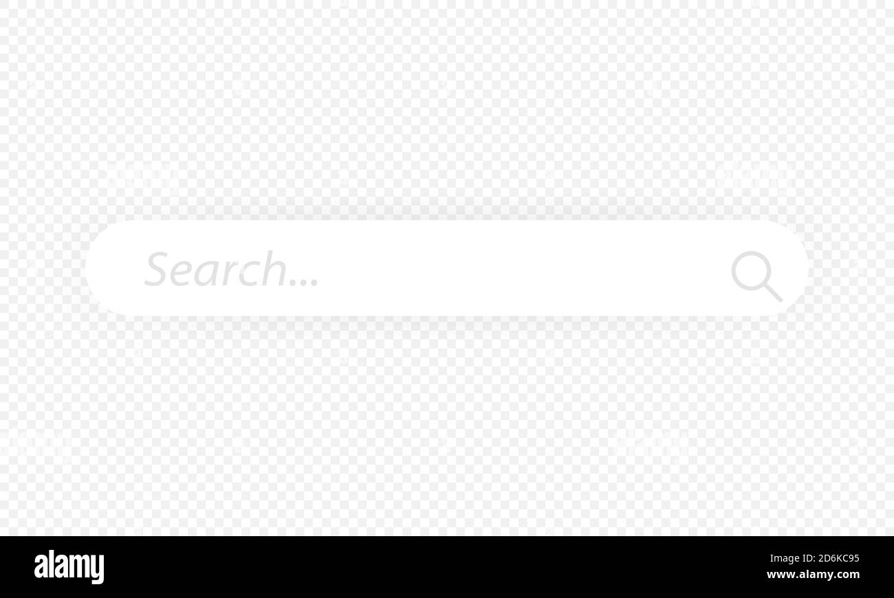 Search bar. Search window with shadow. Search boxes with shadow on ...