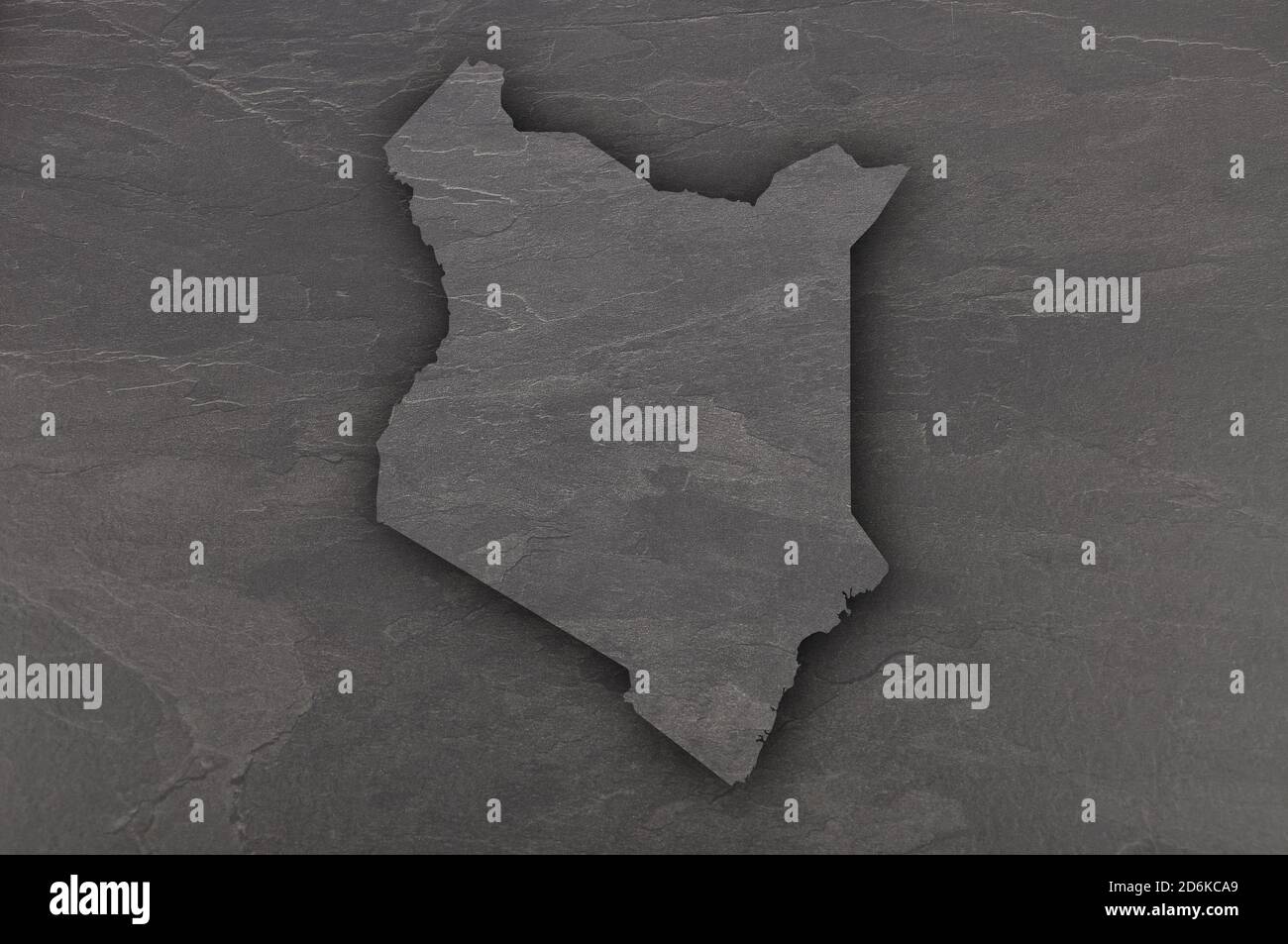 Map kenya on dark hi-res stock photography and images - Alamy