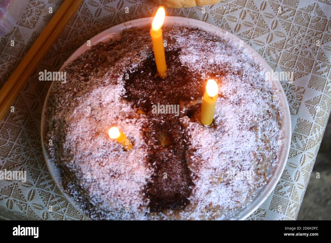 "Coliva', a commemorative dish in the Romanian Orthodox church Stock ...