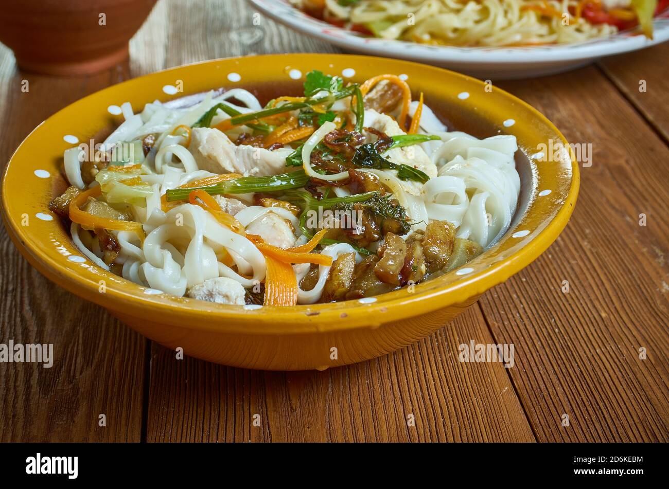 China bamboo noodle hi-res stock photography and images - Alamy