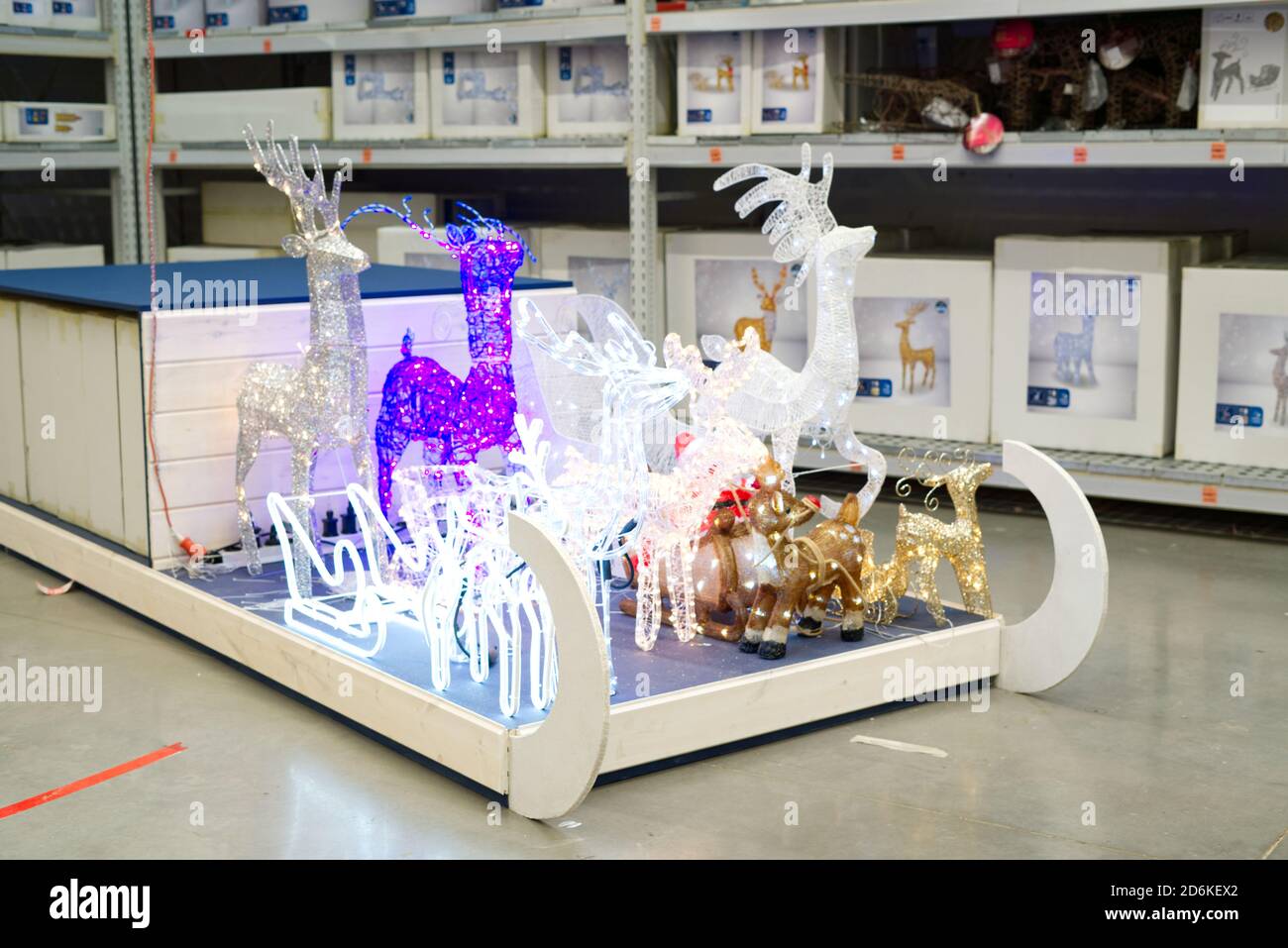 Decoration for advent and christmas season in mall Stock Photo - Alamy