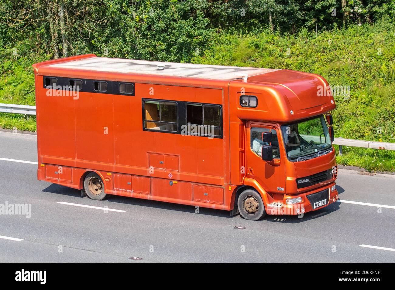 2007 orange Daf Trucks LF; Caravans and Motorhomes, campervans on ...