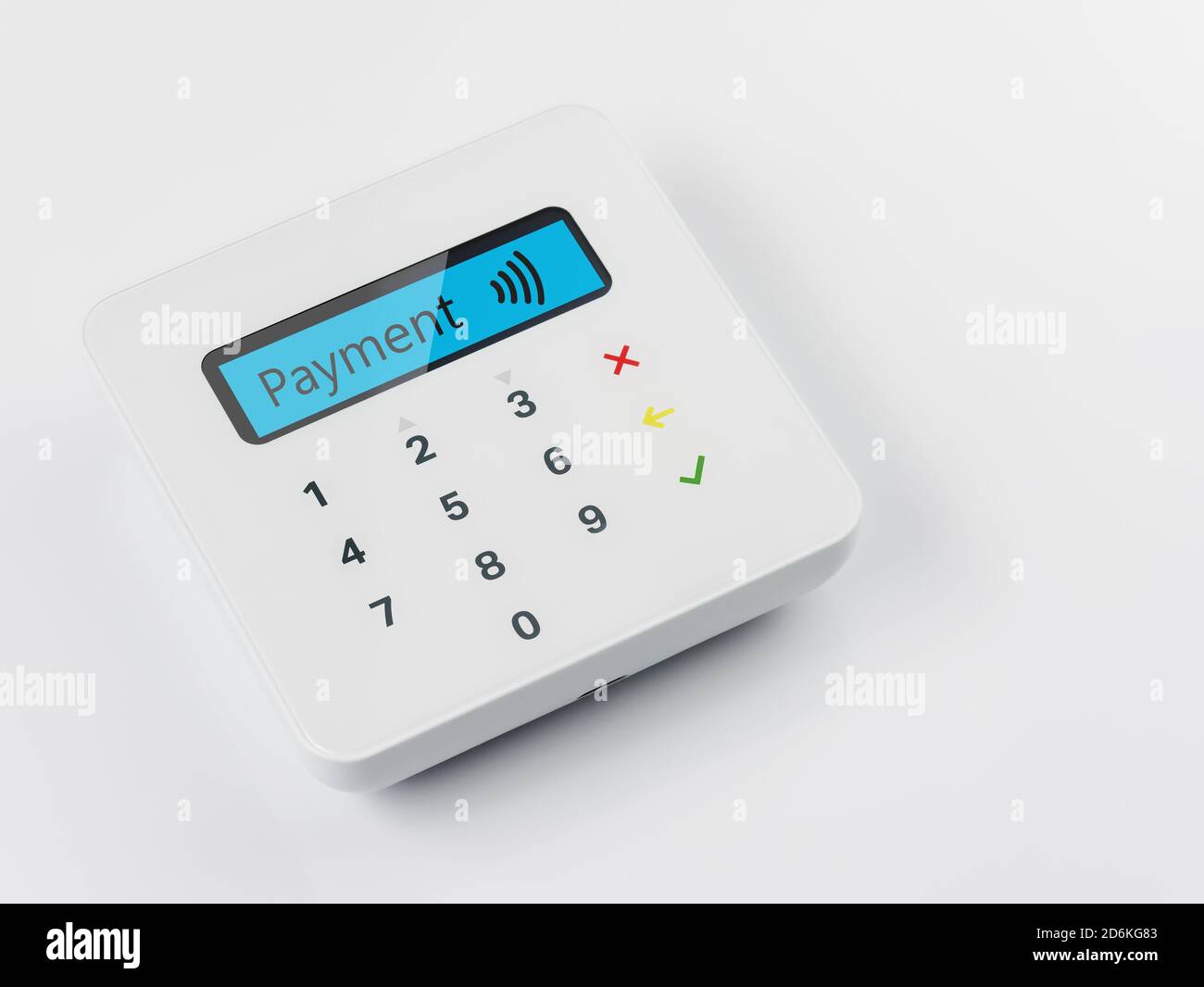 Credit or Debit Card Reader for payment contactless or contact less ...