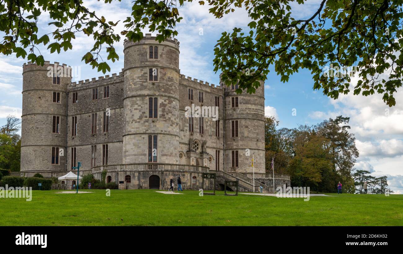 Lulworth castle hi-res stock photography and images - Alamy