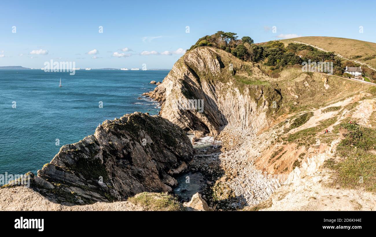 Jurassic Coast View, Dorset, England Stock Photo - Alamy