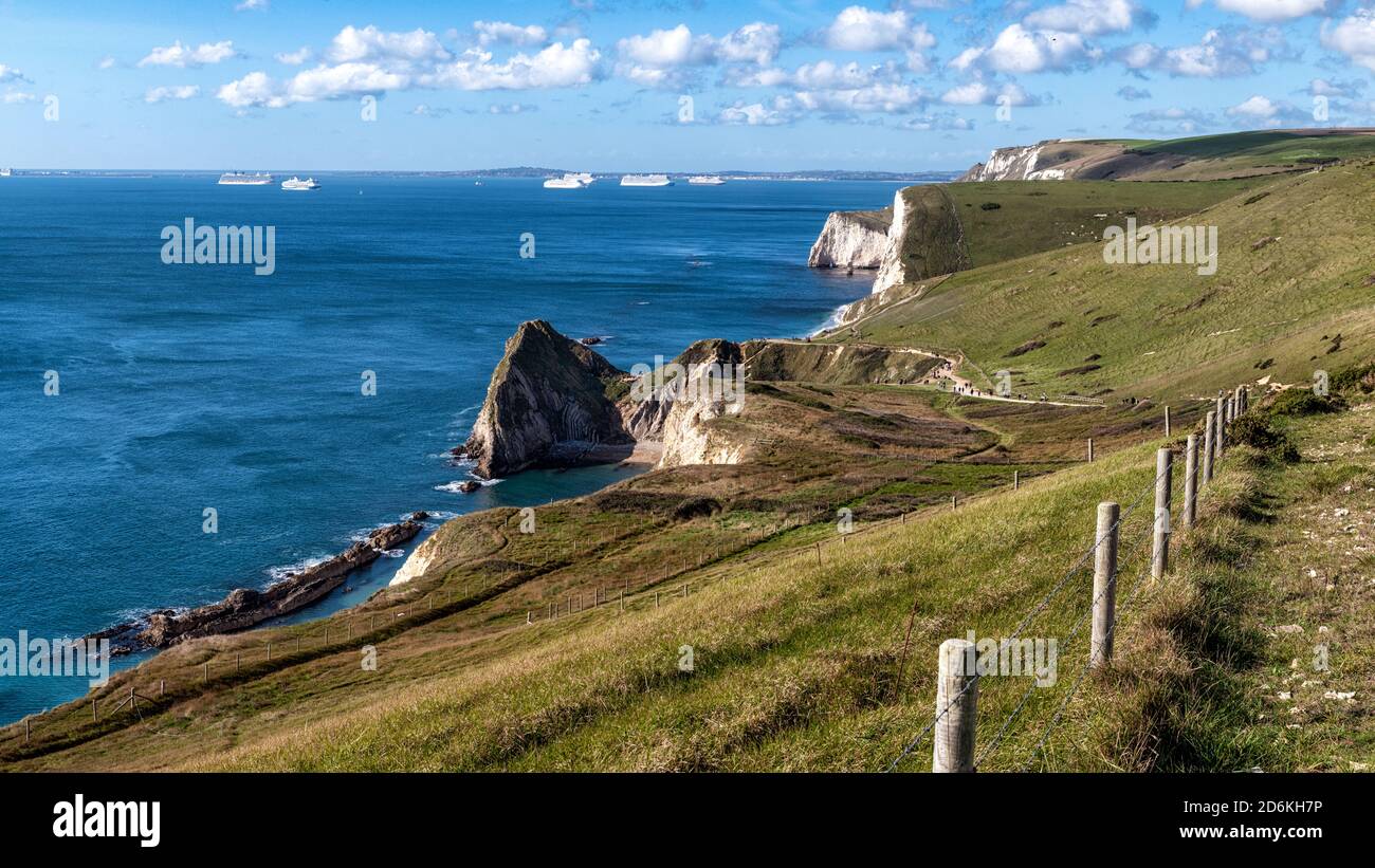 Jurassic Coast View, Dorset, England Stock Photo - Alamy
