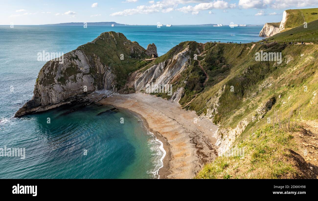Jurassic Coast View, Dorset, England Stock Photo - Alamy