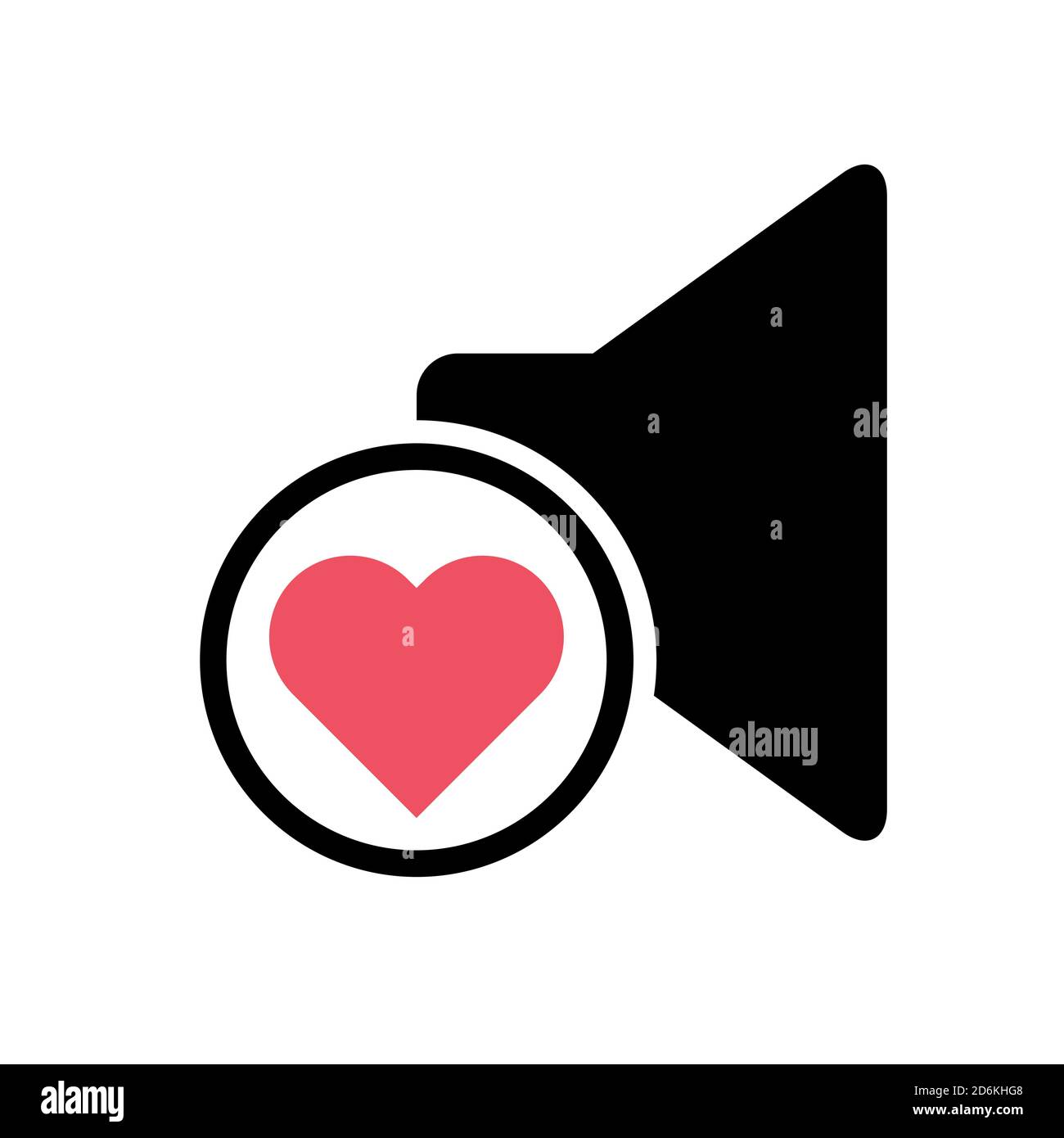 Music sound icon, audio volume symbol. Vector illustration graphic for ...