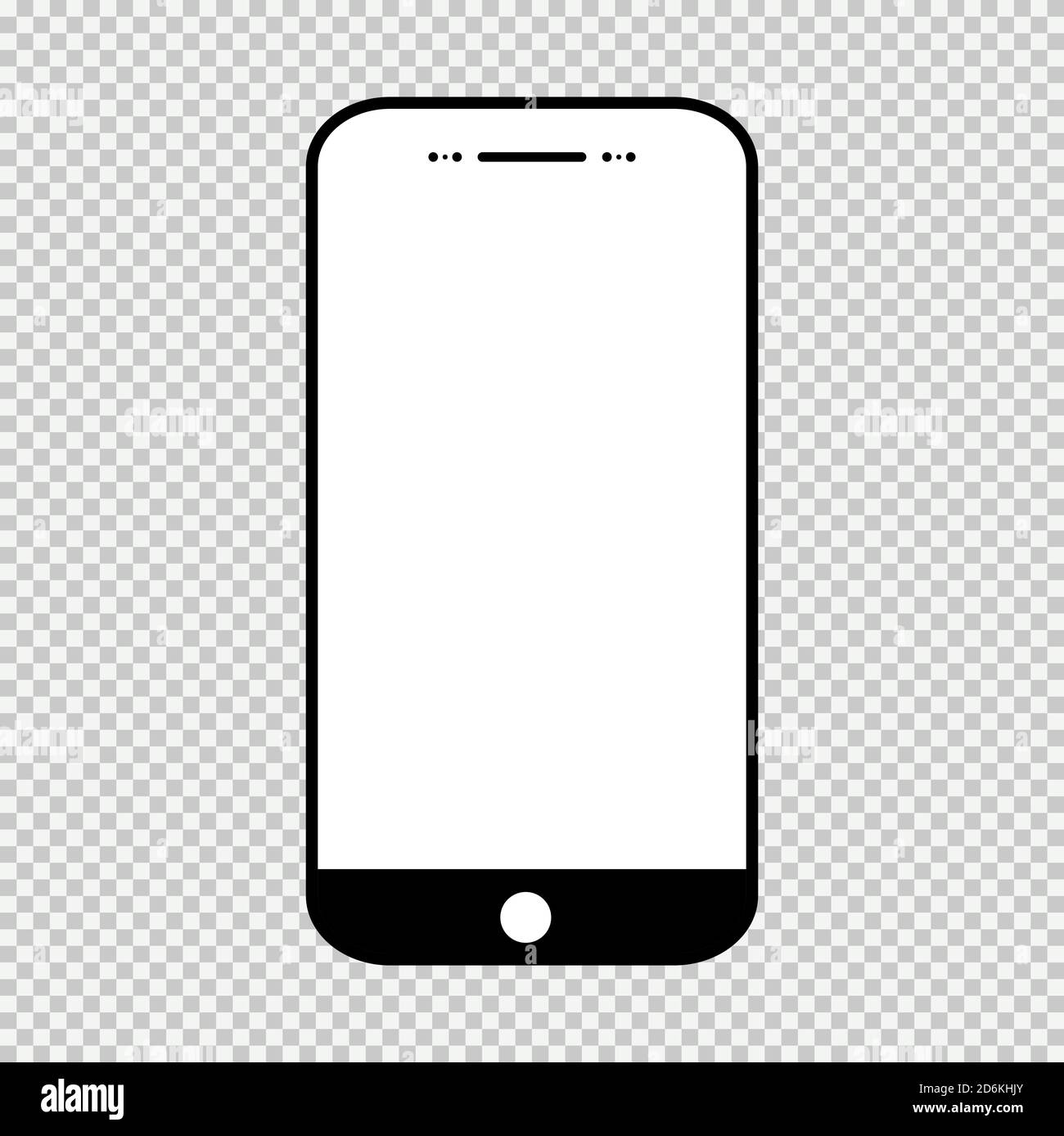 Smart mobil phone mock up, Smartphone technology template, modern blank ...