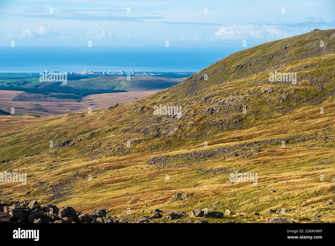 The Sellafield nuclear power station on the west Cumbria coast seen ...