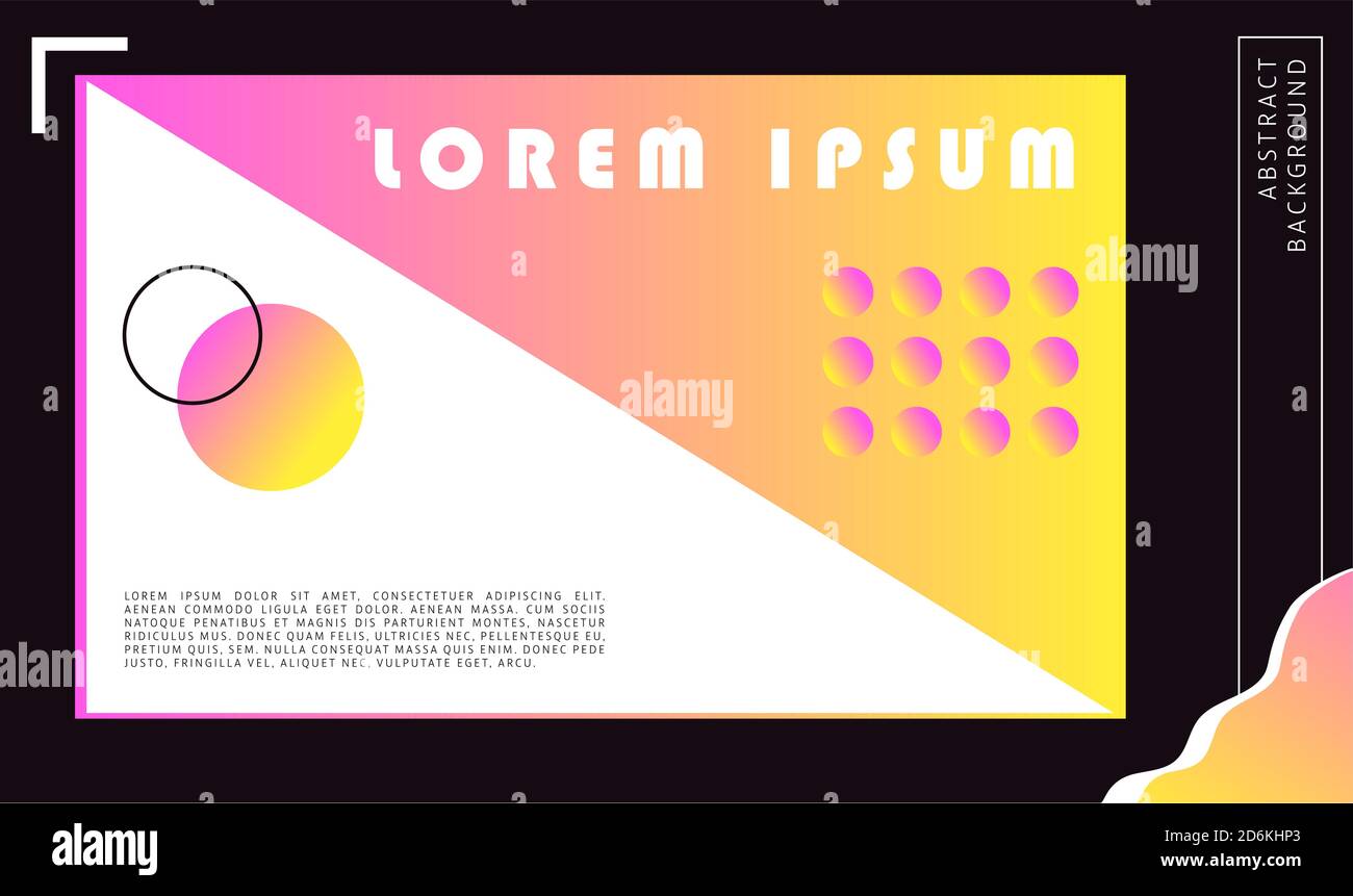 Slideshow Abstract Gradient Vector Background Stock Vector Image & Art ...