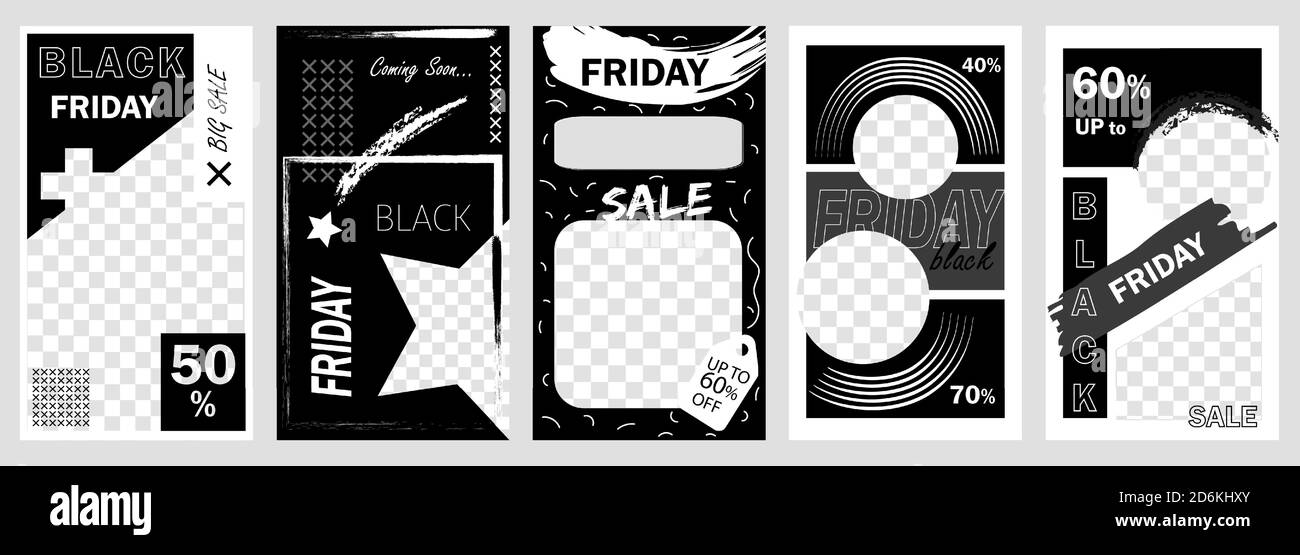 Landing page template creative Black and White Stock Photos & Images ...