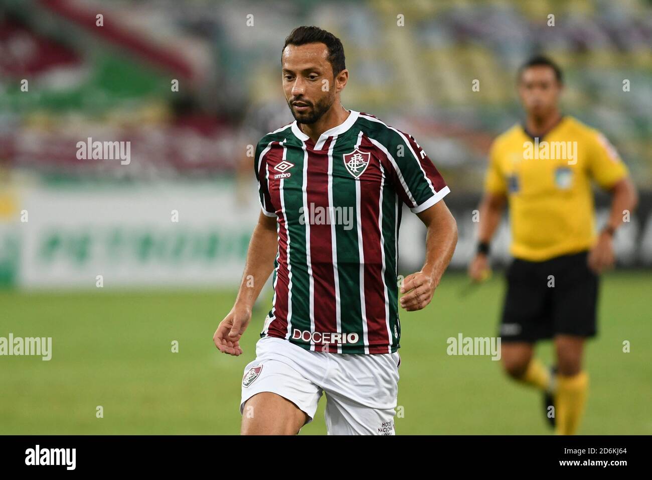 Rio, Brazil - october 17, 2020: Nene player in match between Fluminense ...