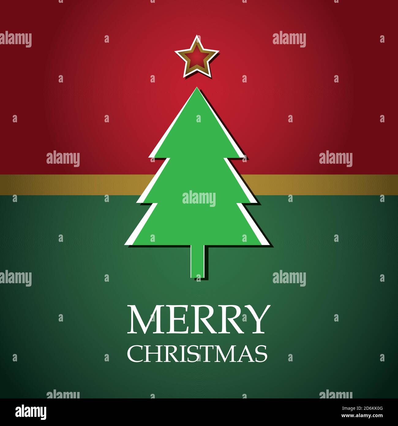 Christmas card template vector Stock Vector Image & Art - Alamy