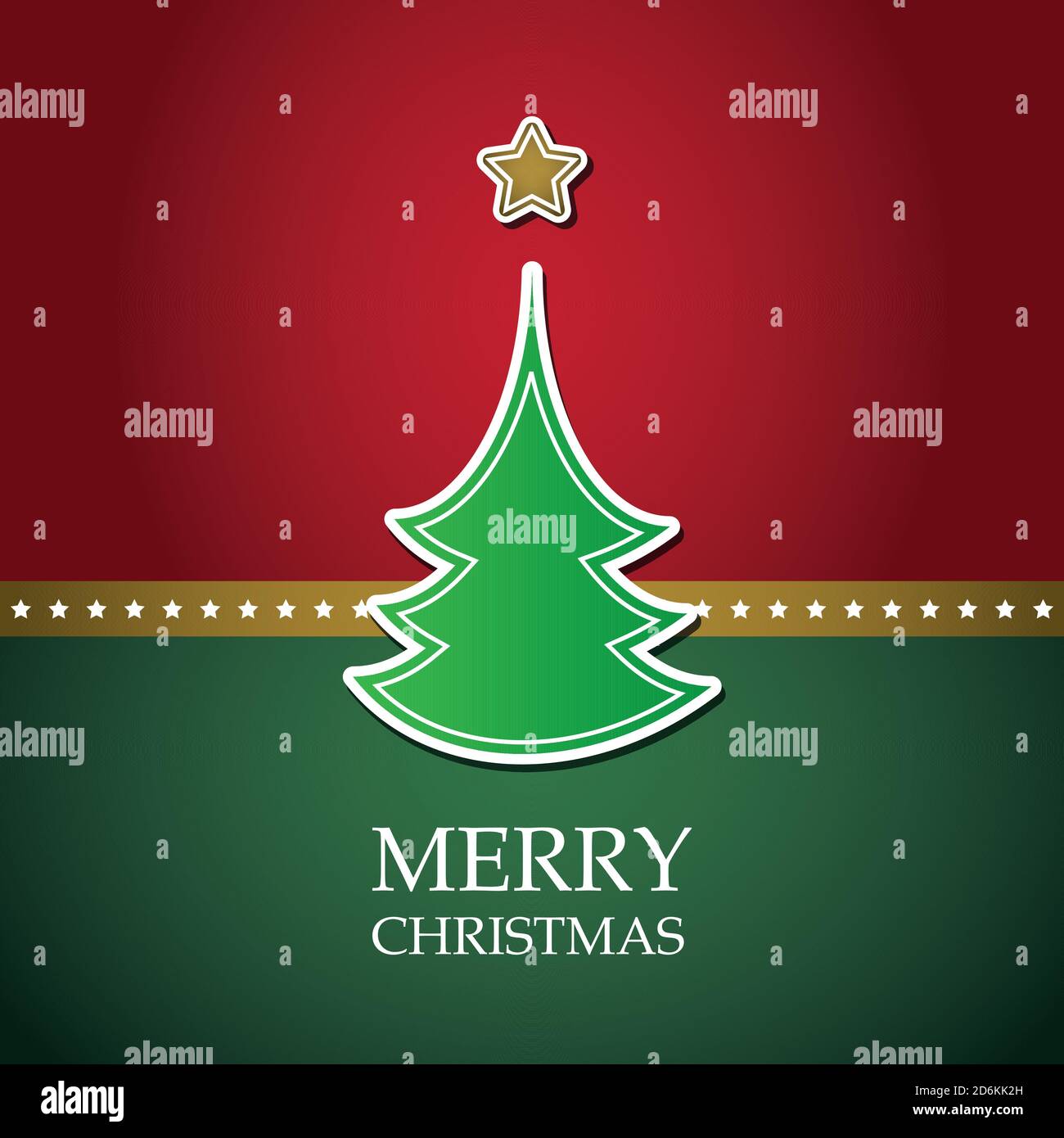 Christmas card template vector Stock Vector Image & Art - Alamy
