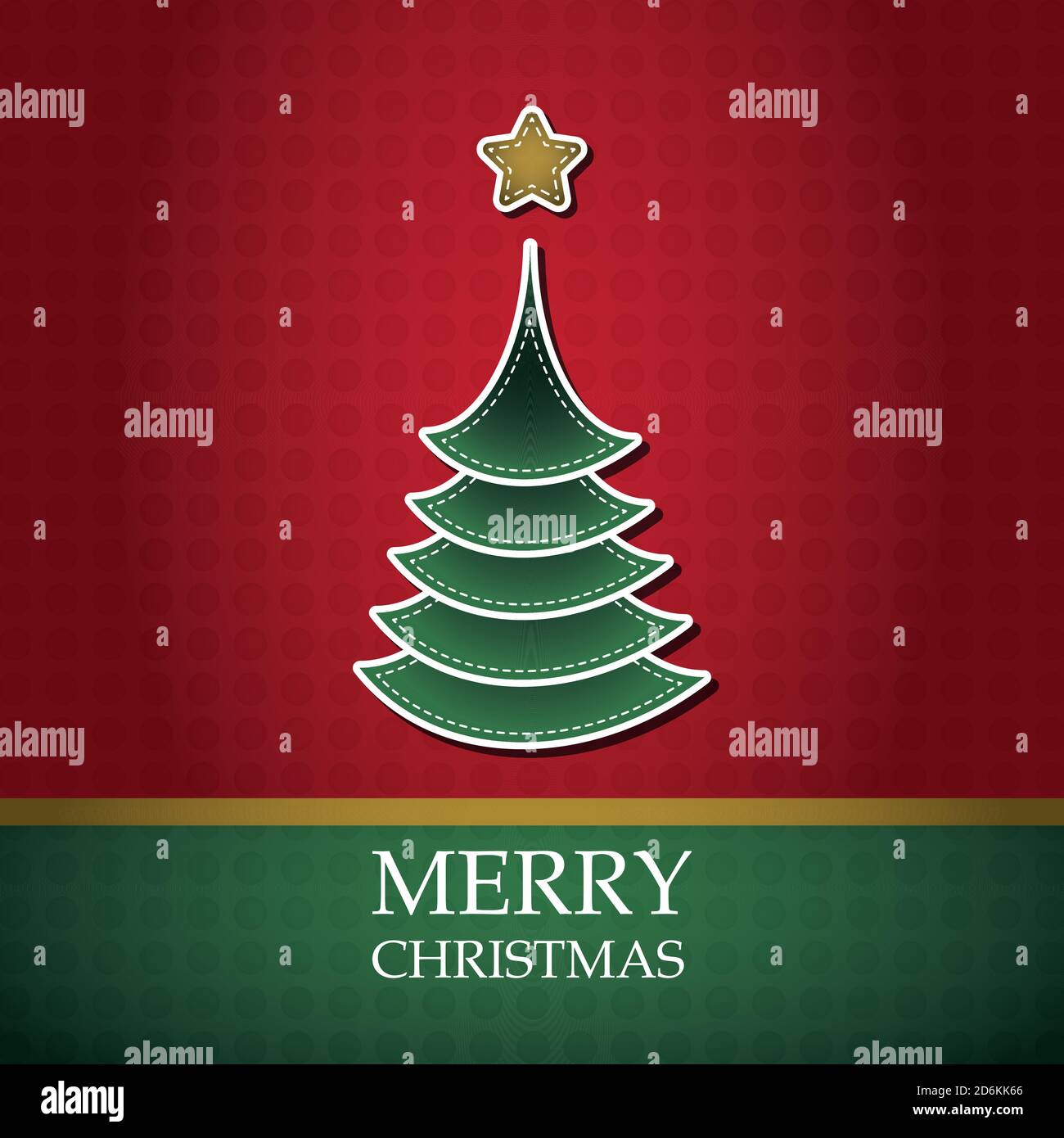 Christmas card template vector Stock Vector Image & Art - Alamy
