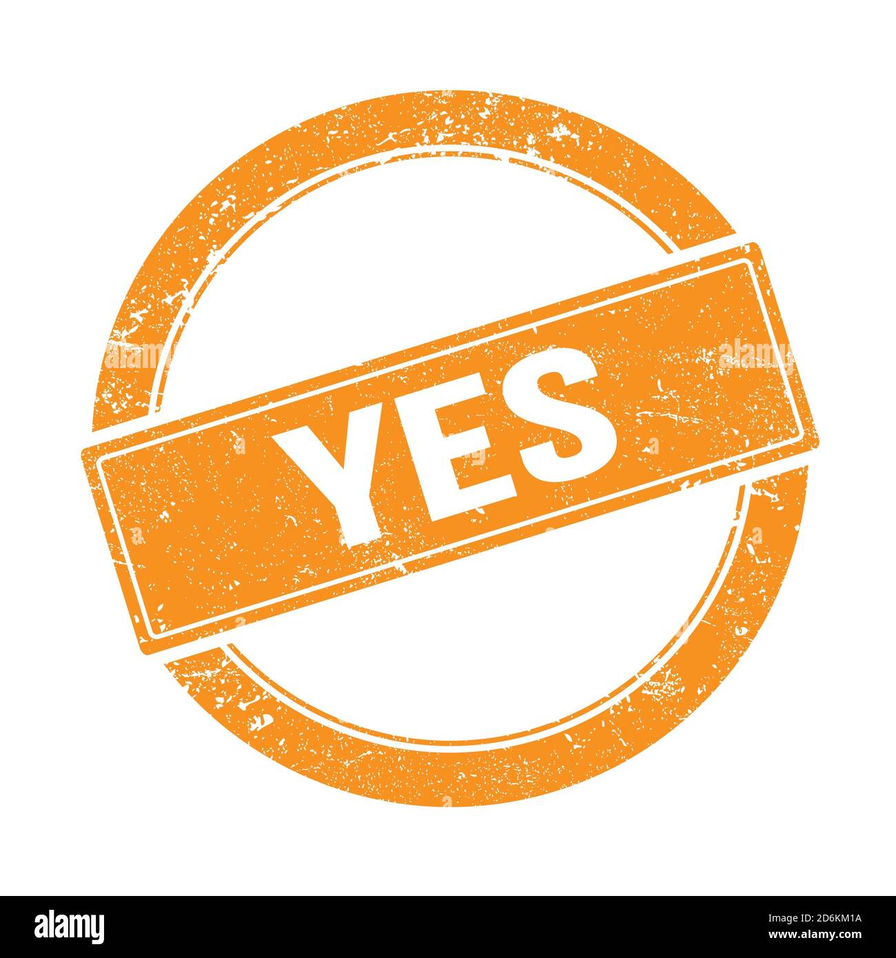 Yes circle text hi-res stock photography and images - Alamy
