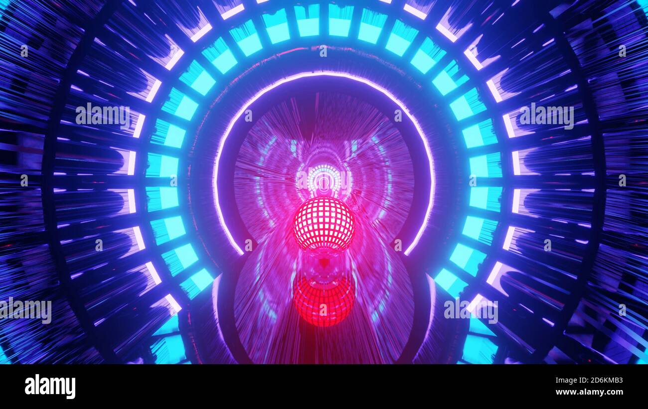 High Definition Cyber Wireframe Portal 4k uhd 3d illustration ...