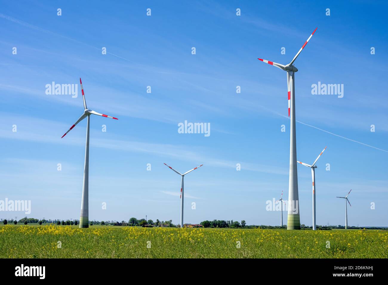 Wind energy in rural area hi-res stock photography and images - Alamy