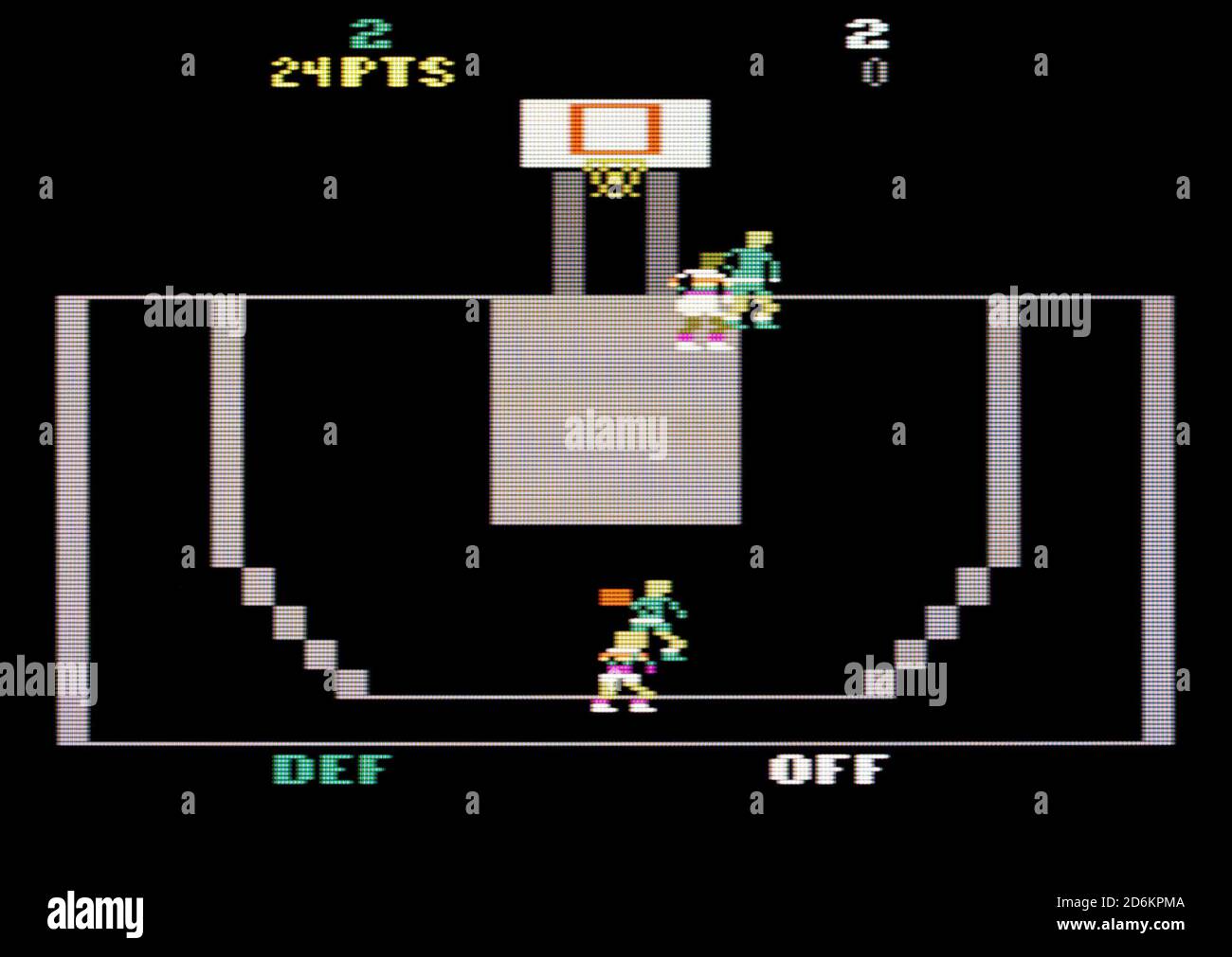 Double Dunk - Atari 2600 VCS Videogame - Editorial use only Stock Photo ...