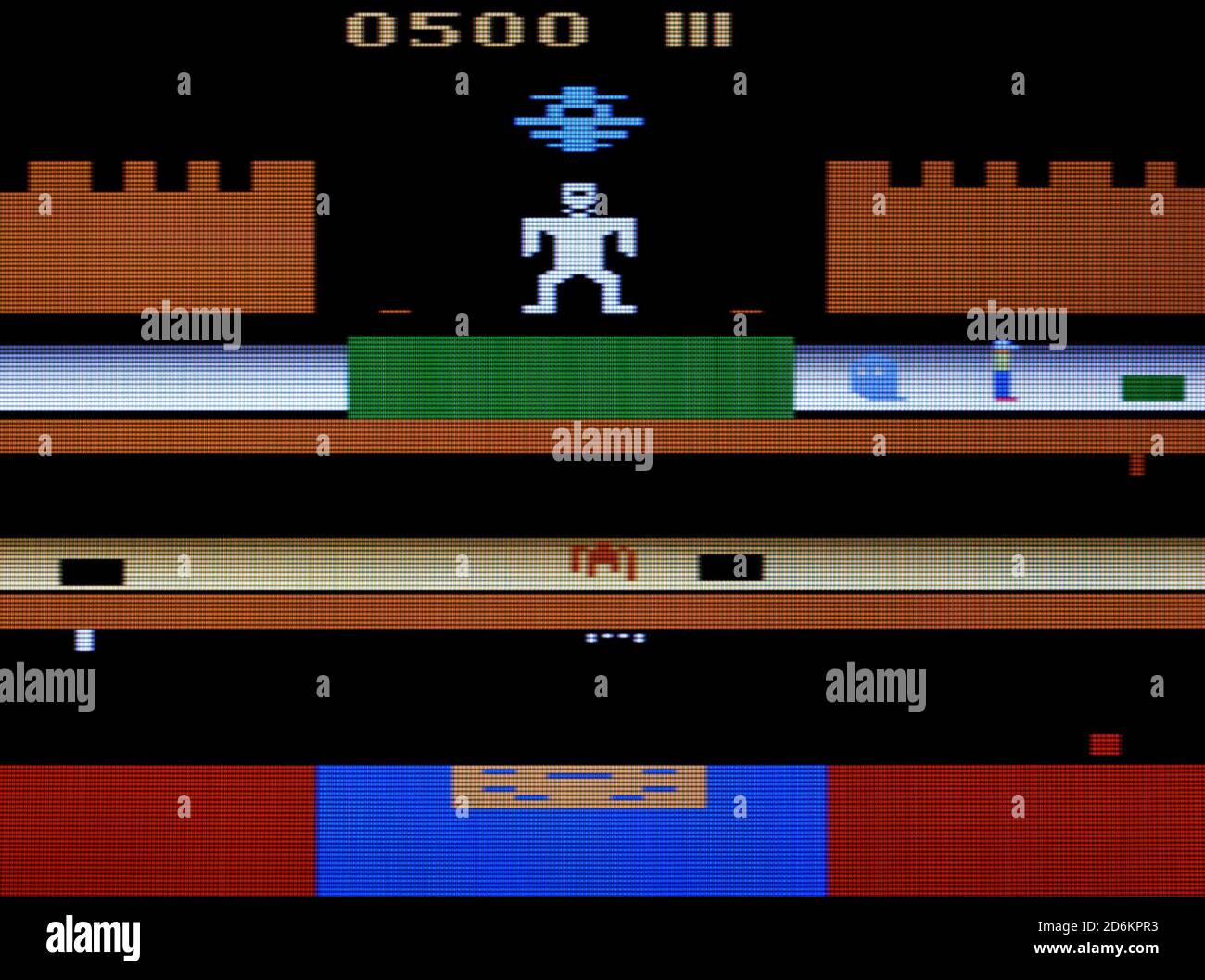 Frankenstein's Monster - Atari 2600 VCS Videogame - Editorial use only ...