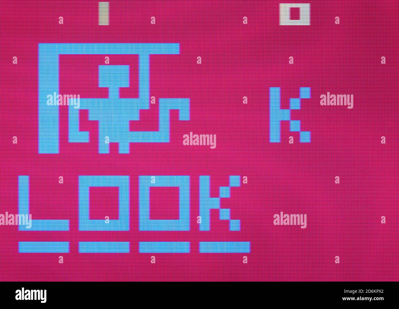 Hangman - Atari 2600 VCS Videogame - Editorial use only Stock Photo - Alamy