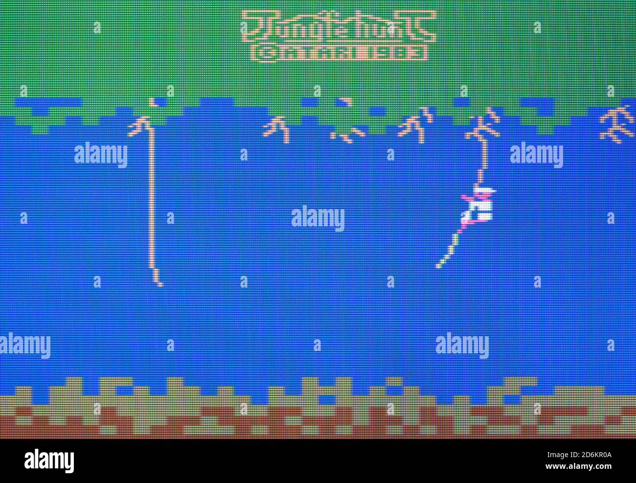 Jungle Hunt - Atari 2600 VCS Videogame - Editorial use only Stock Photo ...
