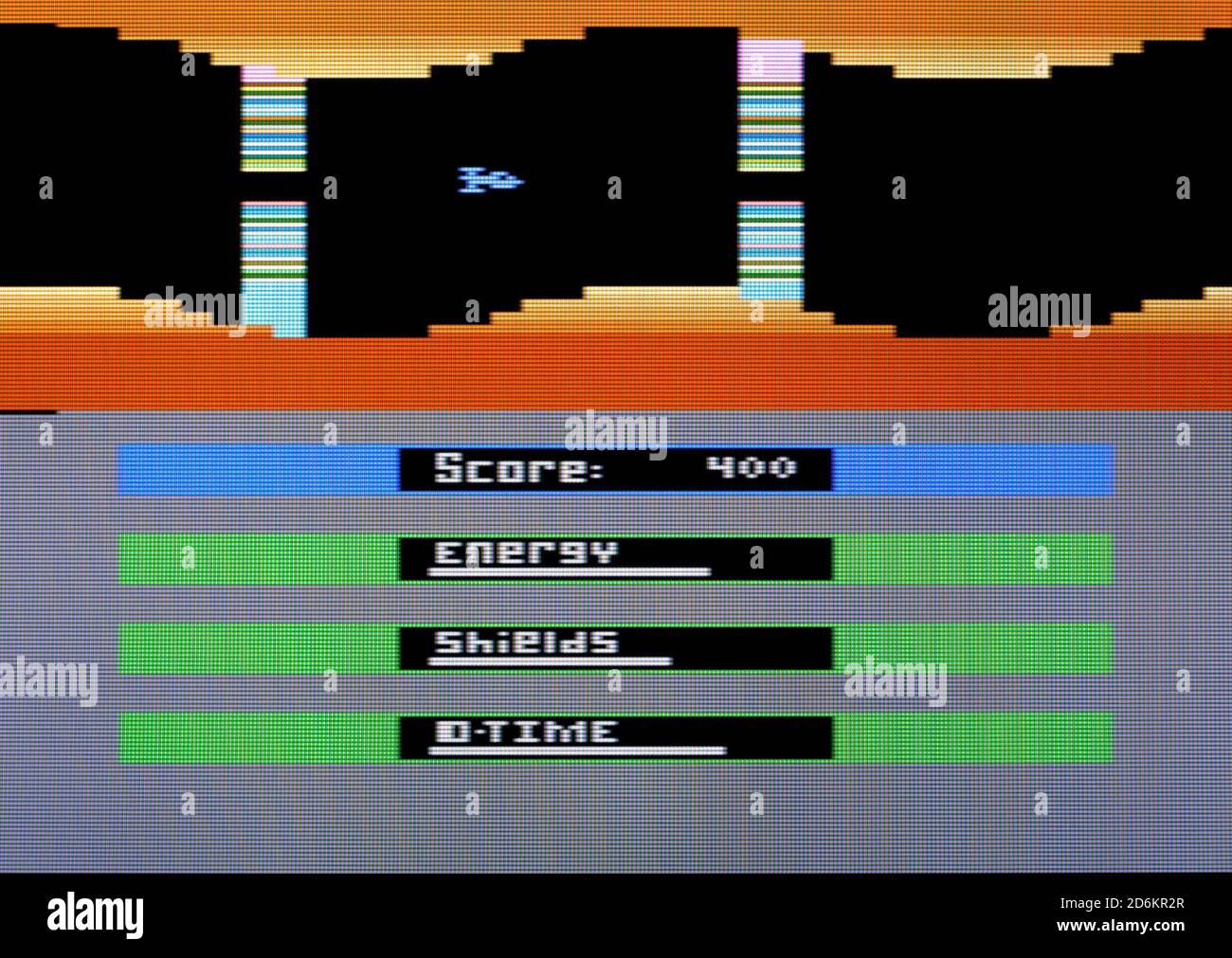 Laser Gates - Atari 2600 VCS Videogame - Editorial use only Stock Photo ...