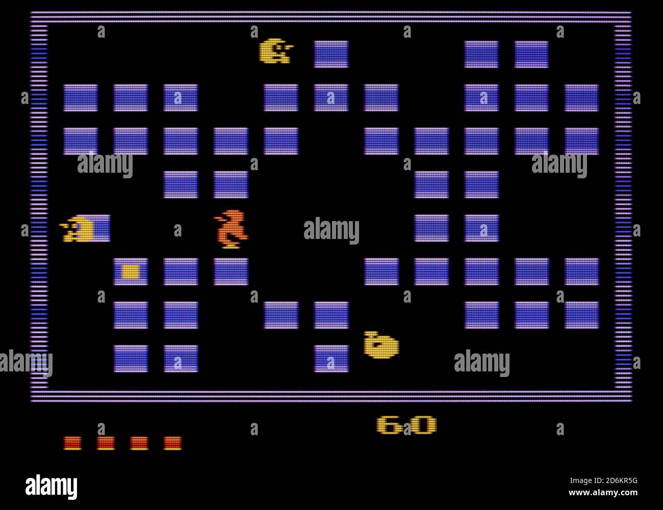 Pengo - Atari 2600 VCS Videogame - Editorial use only Stock Photo - Alamy