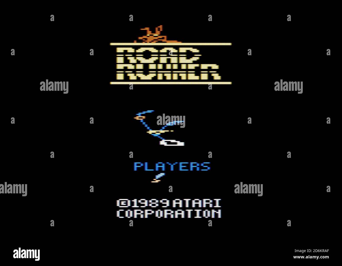 Road Runner - Atari 2600 VCS Videogame - Editorial use only Stock Photo ...