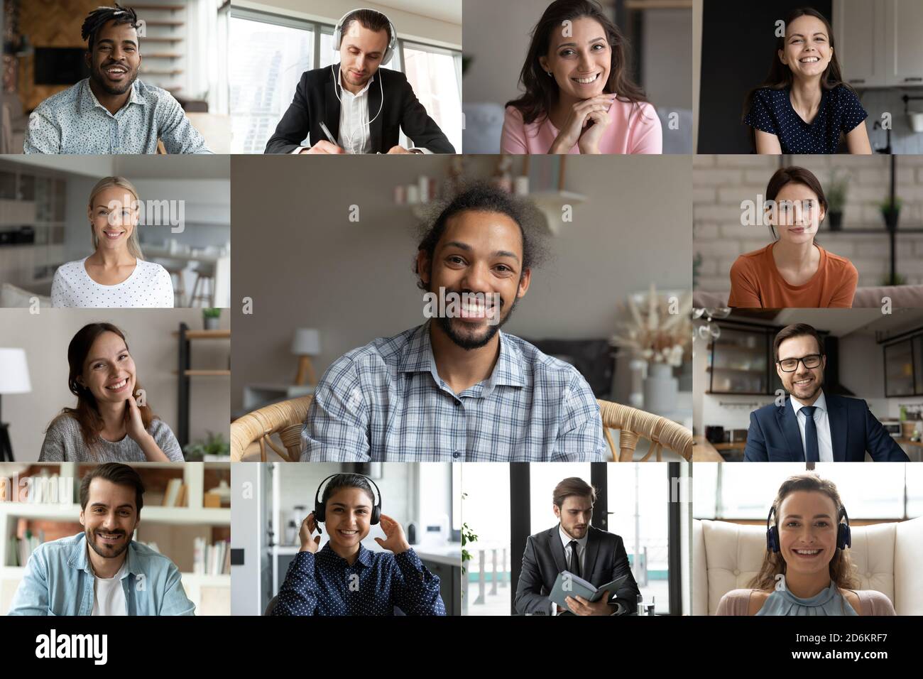 Diverse group social media hi-res stock photography and images - Alamy