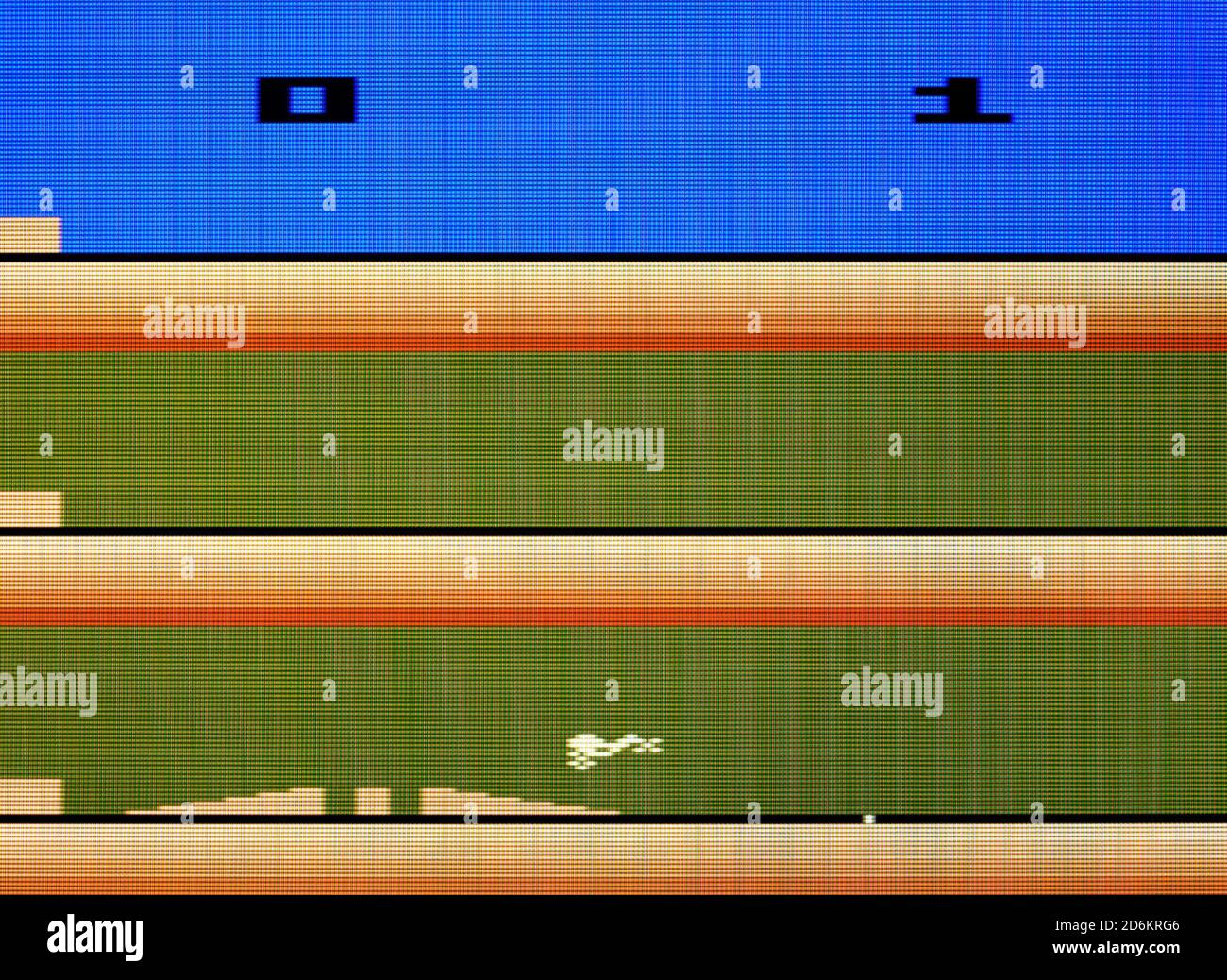 Stunt Cycle - Atari 2600 VCS Videogame - Editorial use only Stock Photo ...