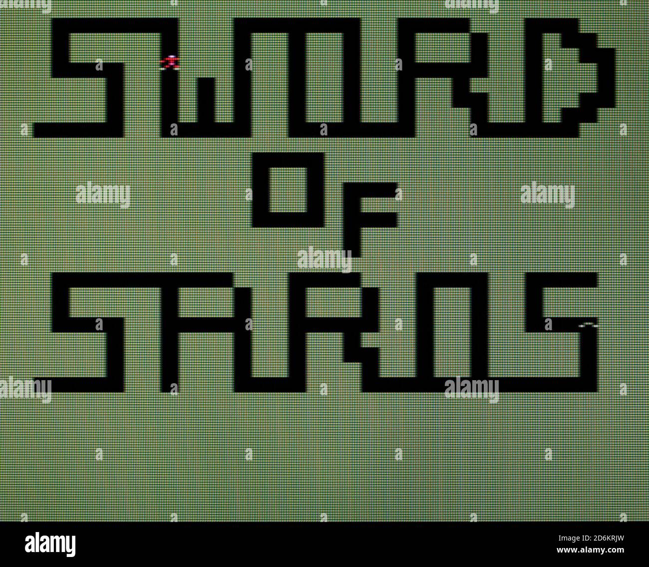 Sword of Saros - Atari 2600 VCS Videogame - Editorial use only Stock ...