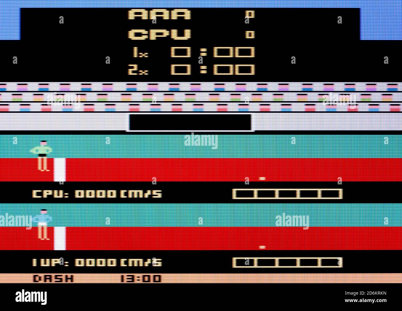 Track and Field - Atari 2600 VCS Videogame - Editorial use only Stock ...