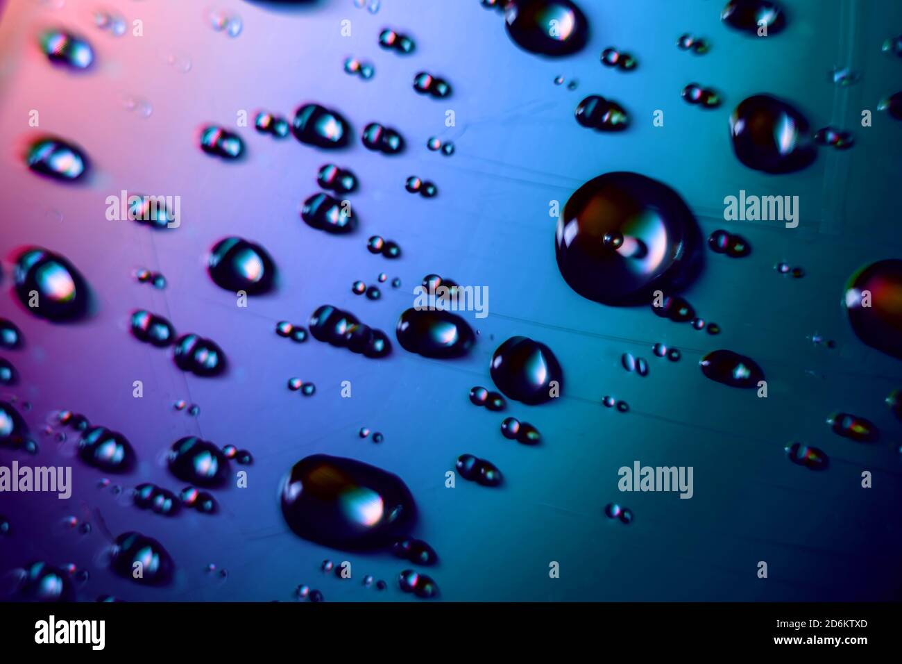 Beautiful abstraction multi colored water drop. Background pattern for ...