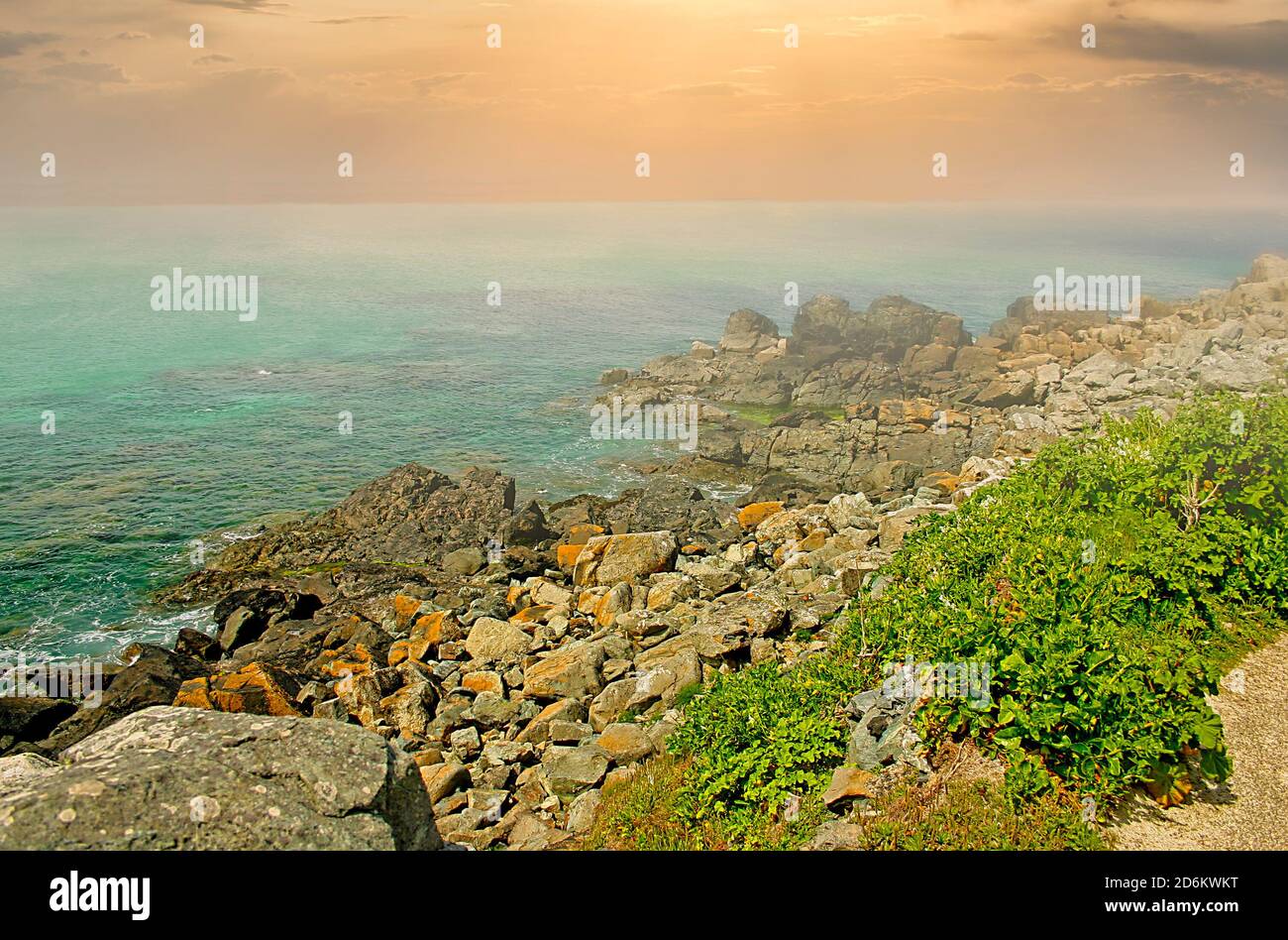 Cornish seascapes hi-res stock photography and images - Alamy