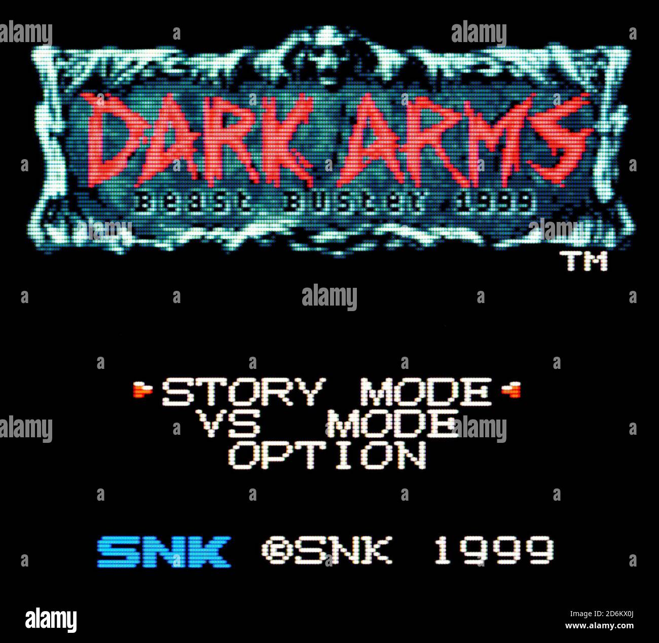 Dark Arms - Neo Geo Pocket Color Videogame - Editorial use only Stock ...