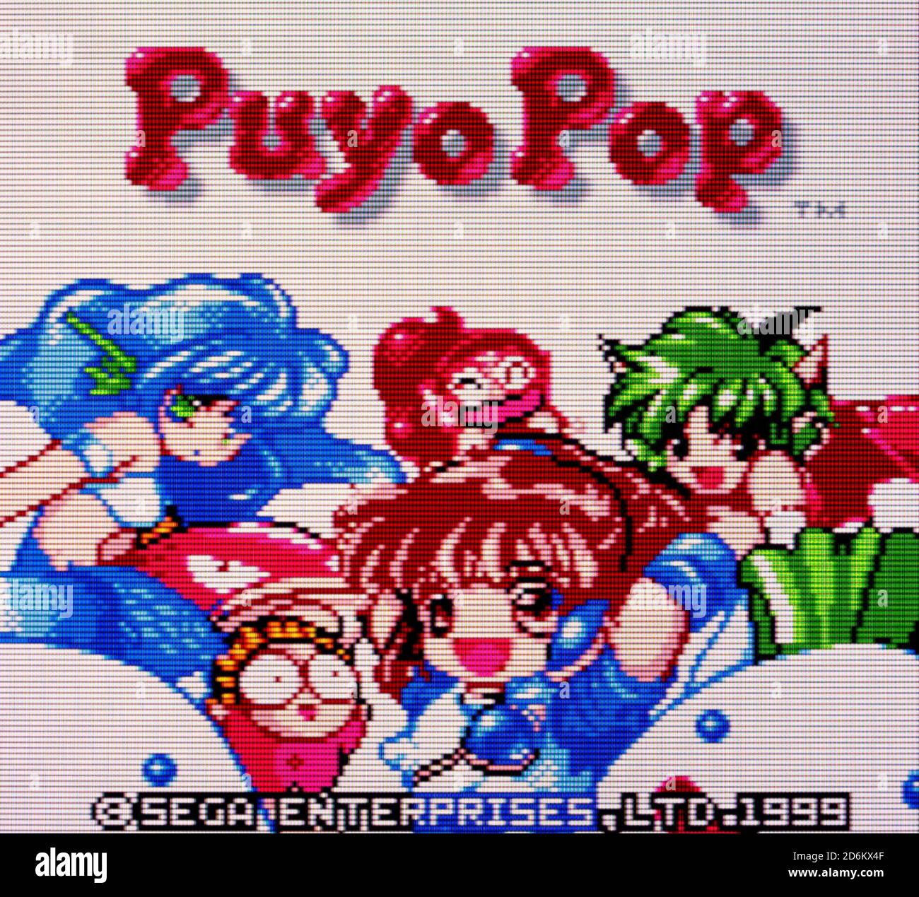 Puyo Pop - Neo Geo Pocket Color Videogame - Editorial use only Stock ...