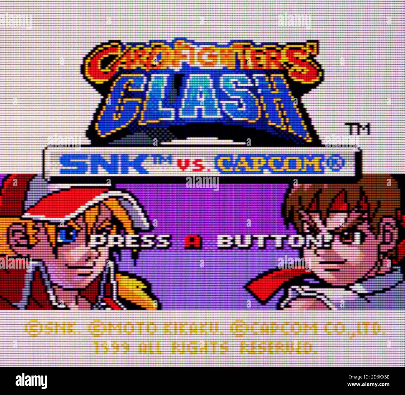 Cardfighters Clash - Neo Geo Pocket Color Videogame - Editorial use ...