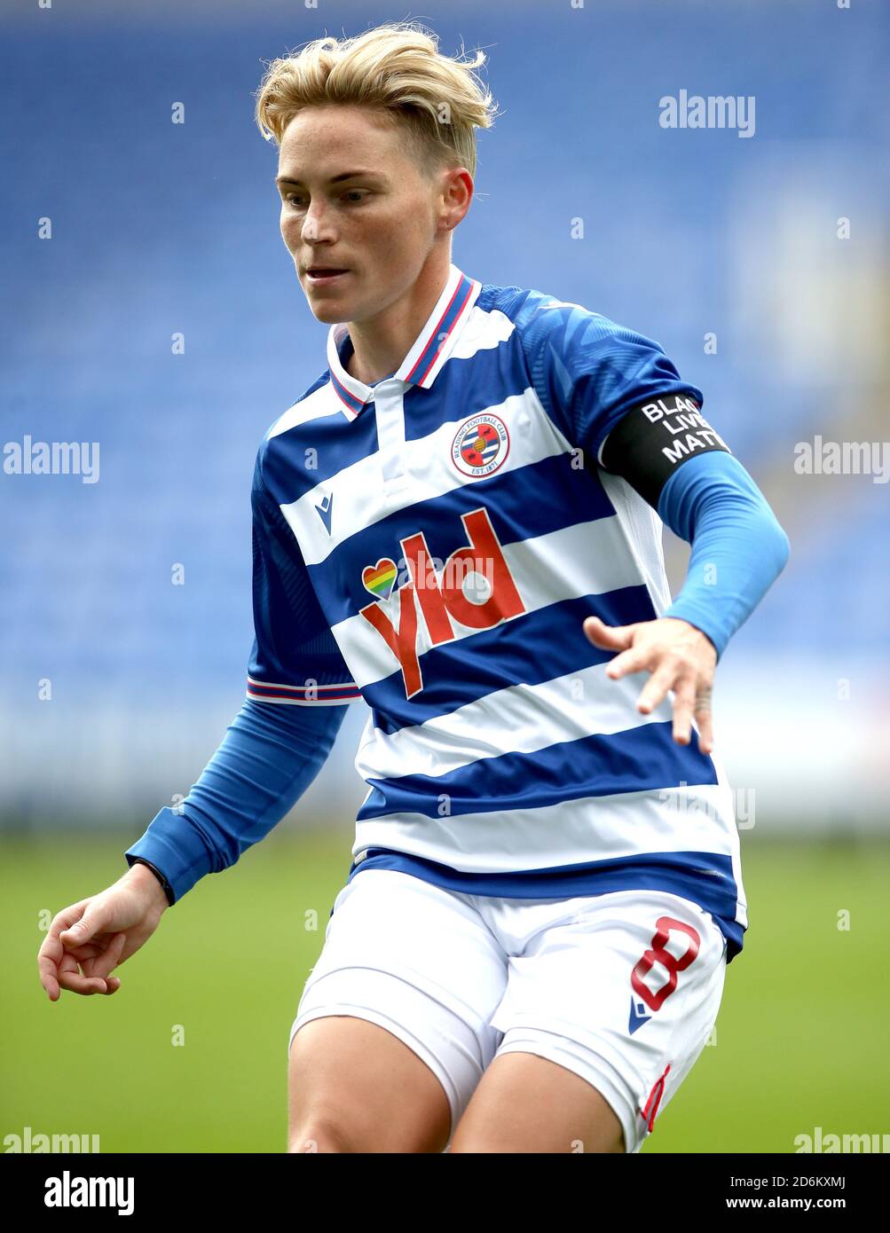 Reading's Jess Fishlock wears a Black Lives Matter armband during the ...